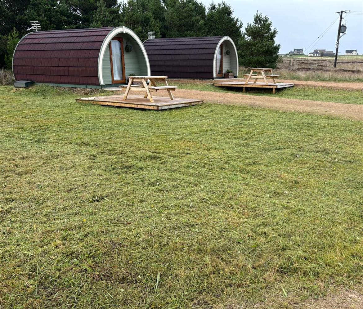 Self Catering Glamping Pods near Stornoway, Isle of Lewis, Unique ...