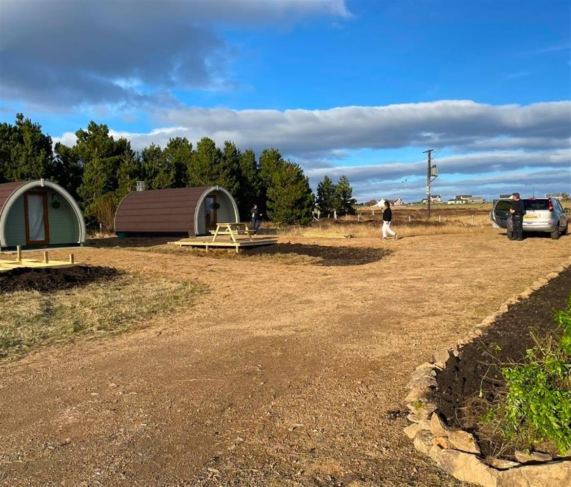 Self Catering Glamping Pods near Stornoway, Isle of Lewis, Unique ...