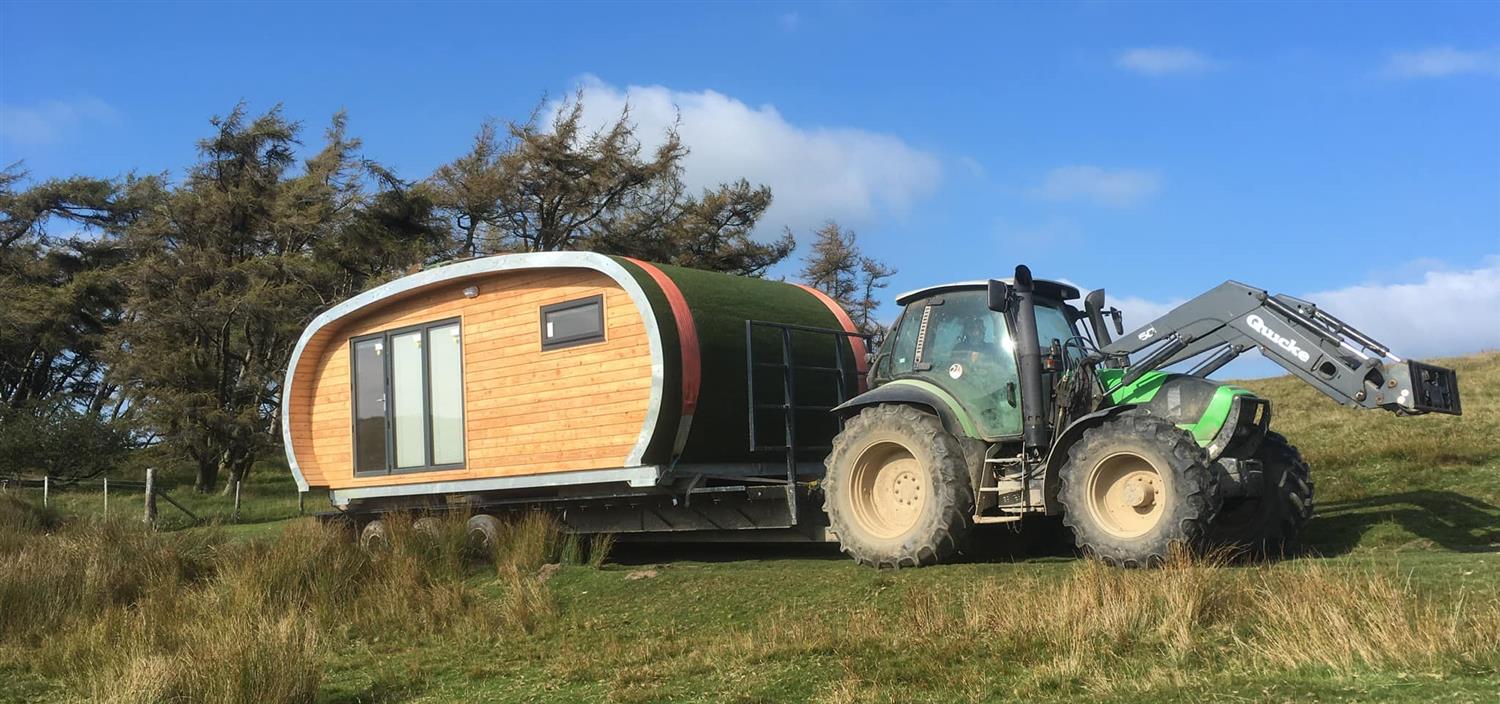 Hot tub getaways in the Welsh countryside. - Maesgwyn Holiday Lets