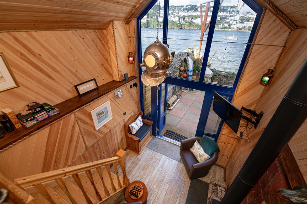 Unique Cornish Waterfront Hideaway for Two - Tangier Quay Boathouse ...